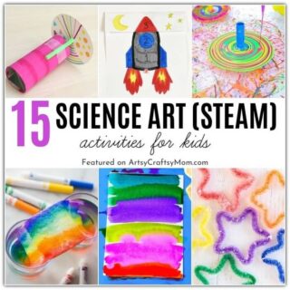15 Awesome Science Art Projects for Kids