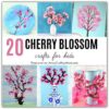 20 Cheerful Cherry Blossom Crafts for Kids