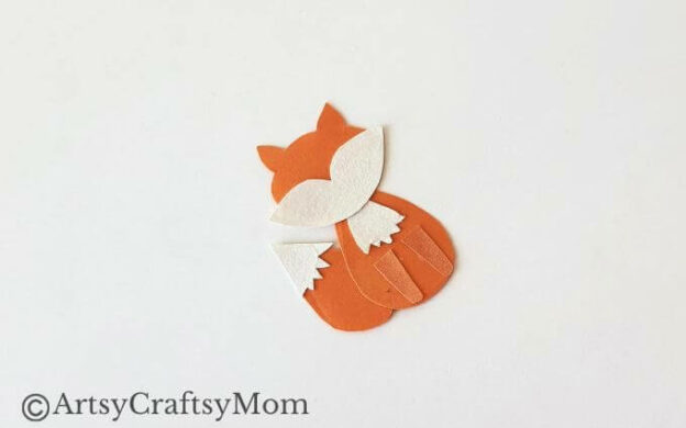 Creative 3D Scene with Fox Papercraft