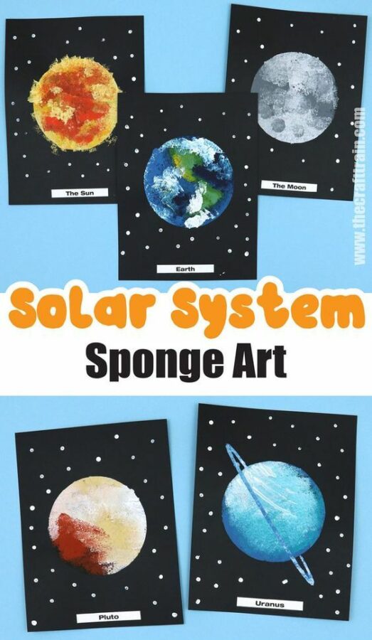 15 Super Duper Solar System Crafts for Kids