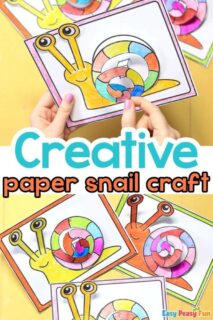 15 Simple and Fun Snail Crafts for Kids