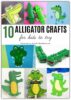 10 Amazing Alligator Crafts for Kids
