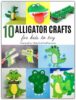 10 Amazing Alligator Crafts for Kids