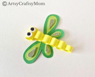 Fun and Dashing Dragonfly Papercraft for Kids