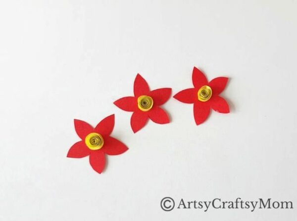 Easy DIY Flower in Hand Card for Kids