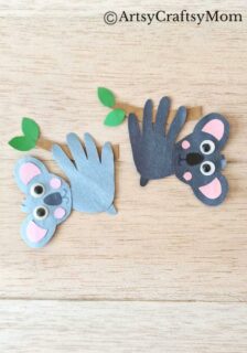 Super Cute Handprint Koala Craft for Kids