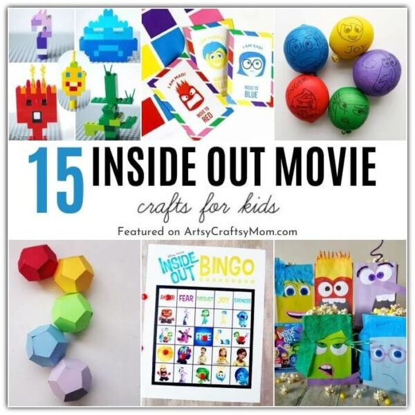 15 Interesting Inside Out Movie Crafts
