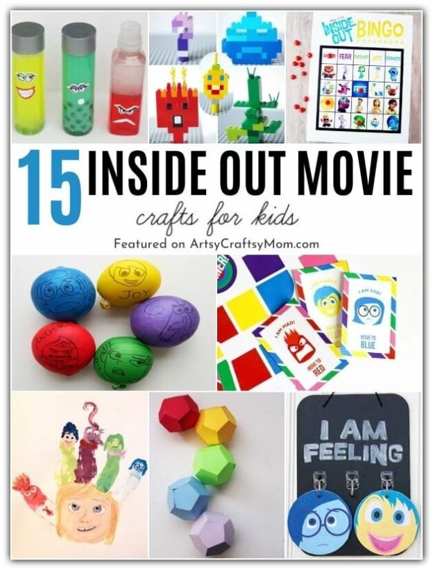 15 Interesting Inside Out Movie Crafts