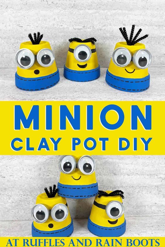 Make Your Own Minion Kids Craft