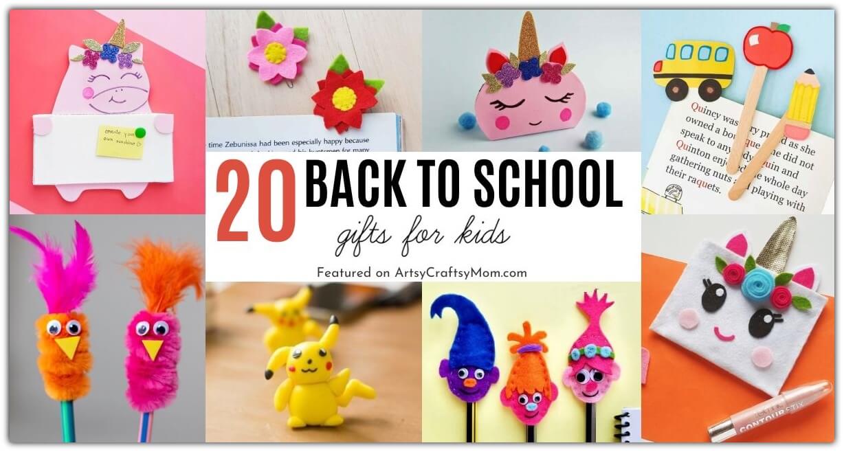 20 Easy and Useful DIY Back to School Gifts