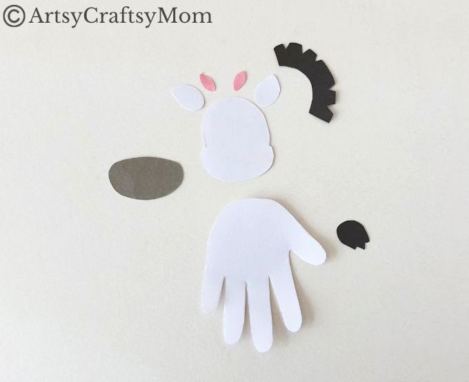 Zebra Handprint Craft For Kids Archives Wikki Stix