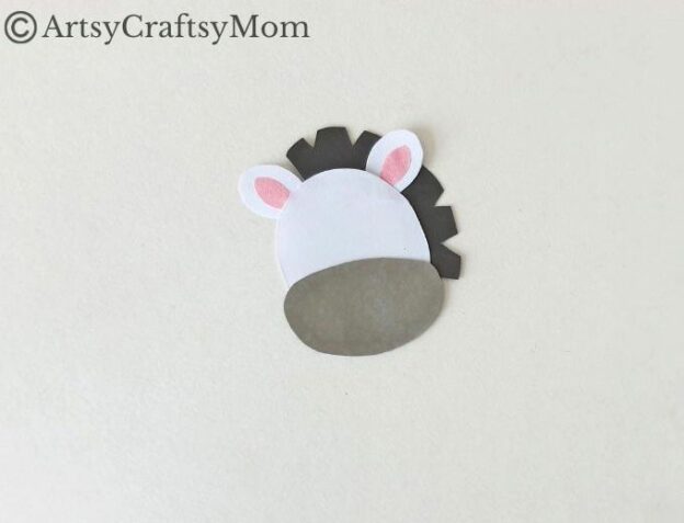Fun and Simple Handprint Zebra Craft for Kids