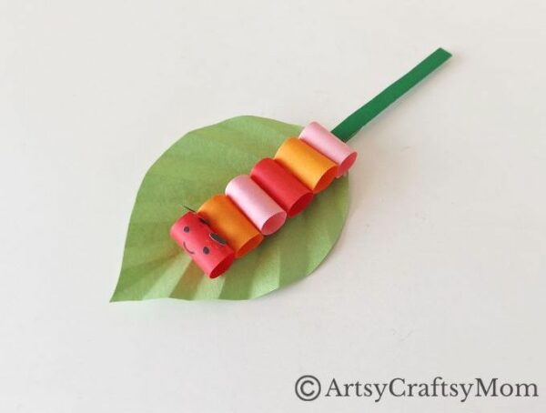 Fun and Easy Moving Caterpillar Craft for Kids