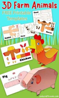 15 Fun and Fantastic Farm Themed Printables for Kids