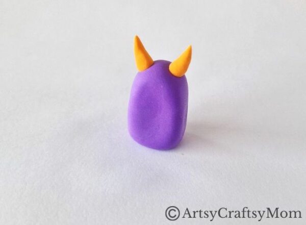 Easy DIY Clay Monster Craft for Halloween