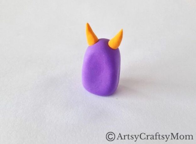 Easy DIY Clay Monster Craft for Halloween