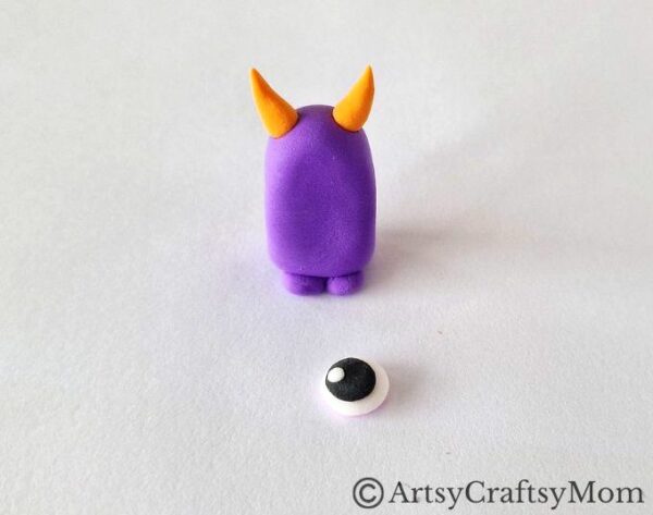 Easy DIY Clay Monster Craft for Halloween