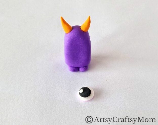 Easy DIY Clay Monster Craft for Halloween