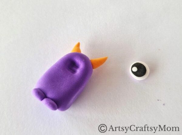 Easy DIY Clay Monster Craft for Halloween