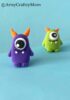 Easy DIY Clay Monster Craft for Halloween
