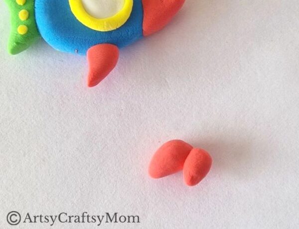 Colorful DIY Clay Rocket Tutorial for Kids