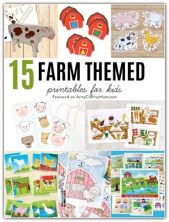 15 Fun and Fantastic Farm Themed Printables for Kids