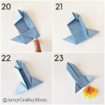 Quick and Easy Origami Rocket Craft for Kids
