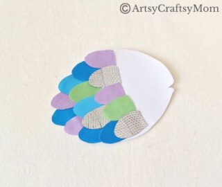 Beautiful Rainbow Fish Papercraft for Kids