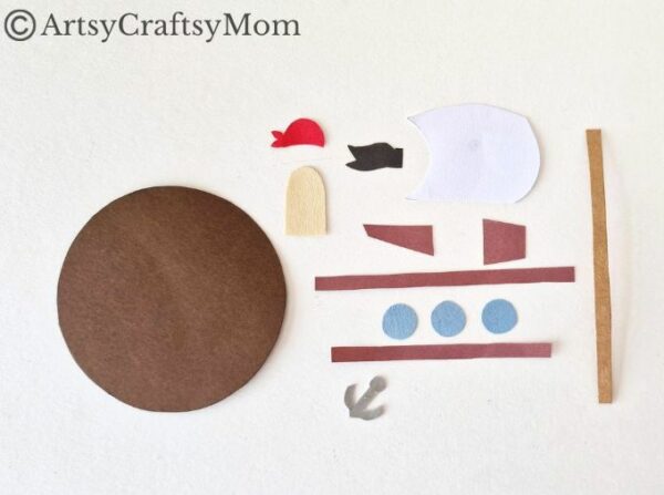 Fun and Easy Rocking Pirate Ship Craft for Kids