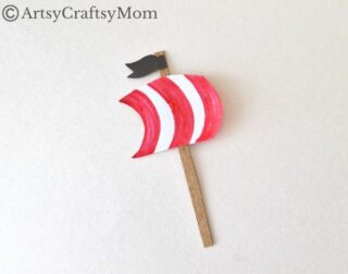 Fun and Easy Rocking Pirate Ship Craft for Kids