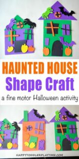 15 Fun Haunted House Crafts for Halloween
