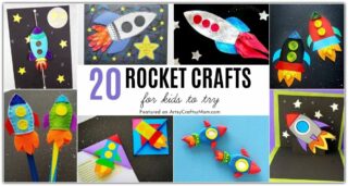 20 Remarkable Rocket Crafts for Kids