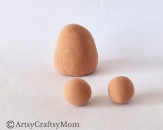 Cheerful DIY Clay Rudolph Craft for Kids