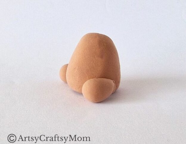 Cheerful DIY Clay Rudolph Craft for Kids