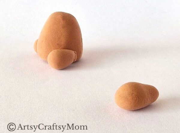 Cheerful DIY Clay Rudolph Craft for Kids