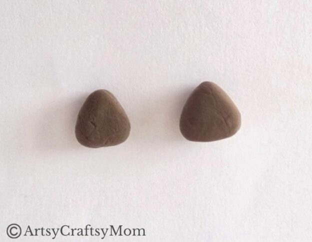 Cheerful DIY Clay Rudolph Craft for Kids