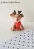 Cheerful DIY Clay Rudolph Craft for Kids