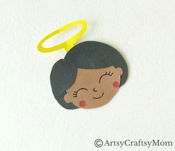 Heavenly Handprint Angel Craft for Kids