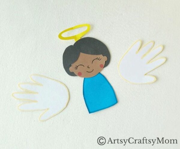 Heavenly Handprint Angel Craft for Kids