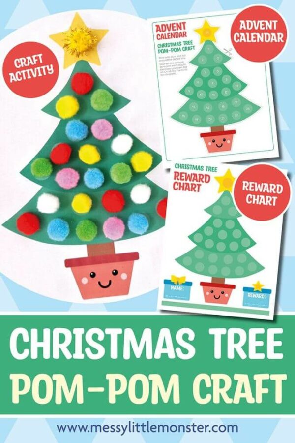 20 Captivating Christmas Tree Crafts for Kids