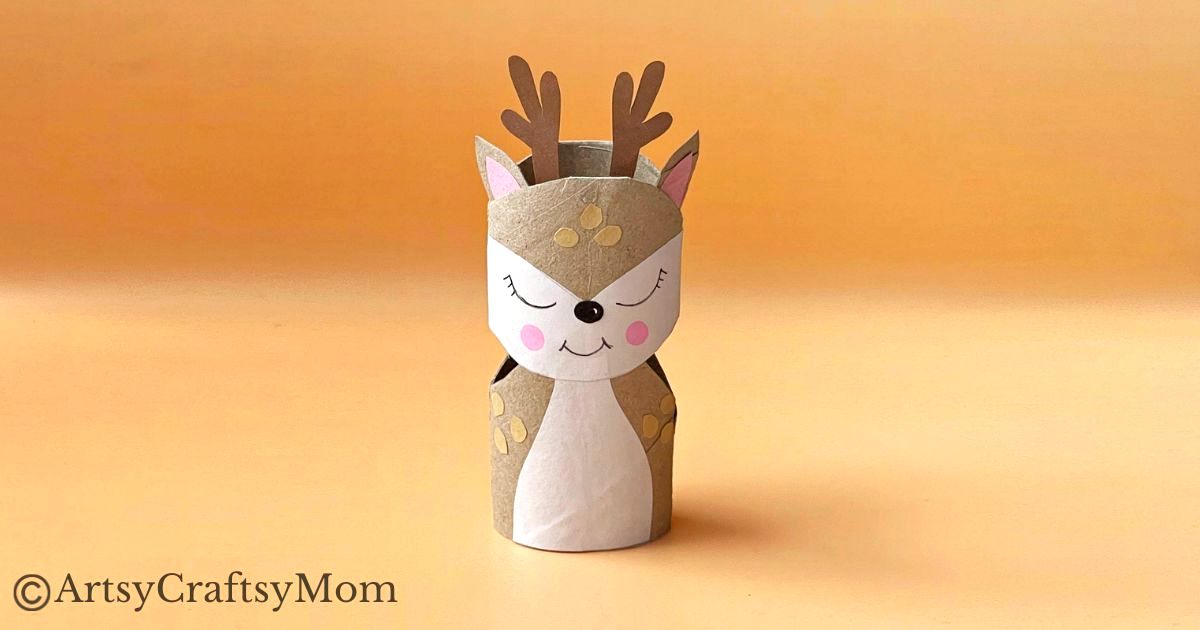 Fun and Easy Toilet Paper Roll Reindeer Craft