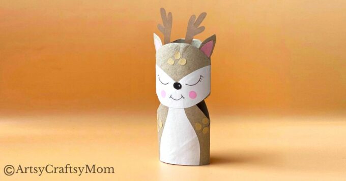 Fun and Easy Toilet Paper Roll Reindeer Craft