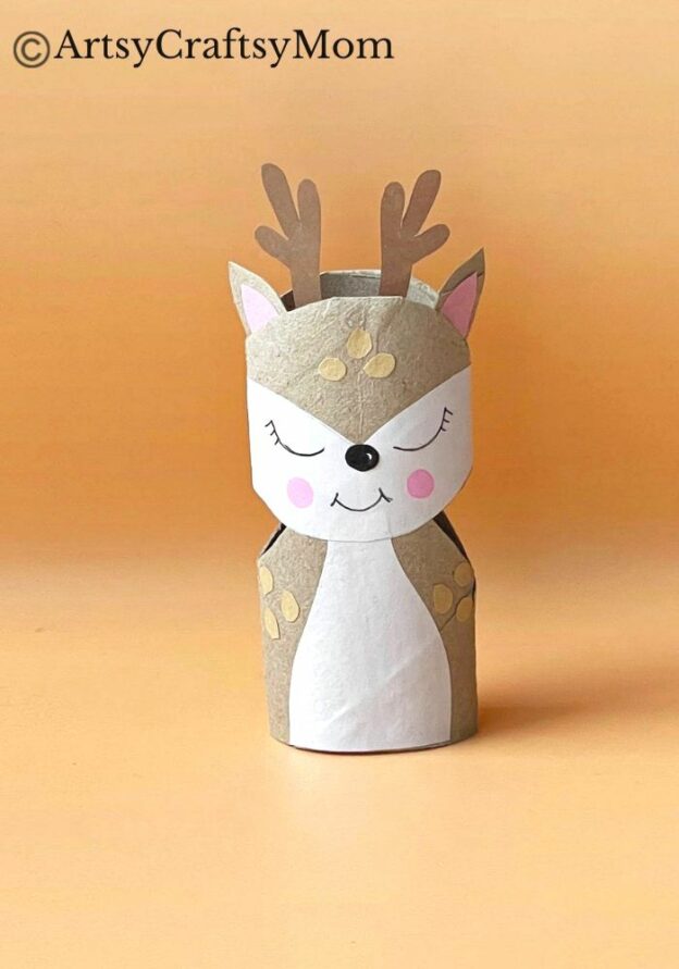 Fun and Easy Toilet Paper Roll Reindeer Craft