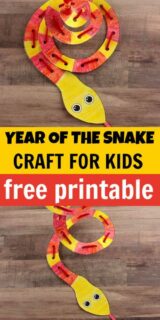 15 Easy Year of the Snake Crafts for Kids