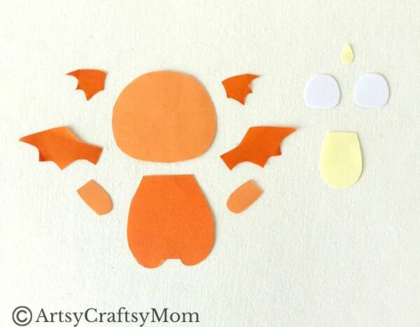 Cute and Easy Dragon Bookmark Papercraft for Kids