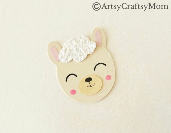 Fun and Pretty Paper Plate Llama Craft for Kids