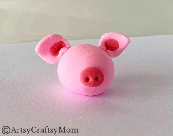 Easy and Adorable Clay Pig Craft Tutorial