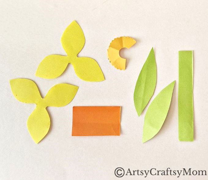 Daffodil Patterns To Cut Out