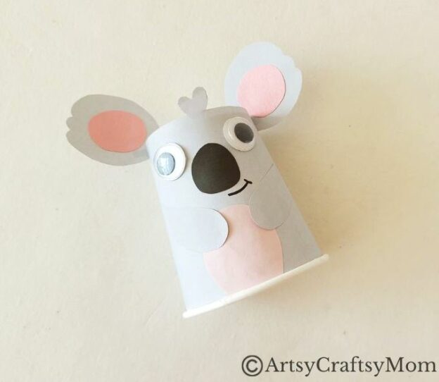 Fun and Easy Paper Cup Koala Craft for Kids