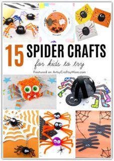 15 Super Snazzy Spider Crafts for Kids